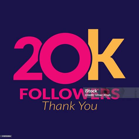 20k 추종자 벡터 로고 디자인 아이콘 벡터 20k Followers20k 추종자 벡터 로고 디자인 아이콘 벡터에 감사드립니다