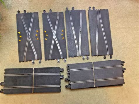 Scalextric Triang Classic Track X17 Pt82 Cross Over Pt74 Chicane