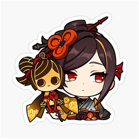 Chiori Genshin Impact Sticker For Sale By Verthalies In 2024 Chibi Stickers Impact