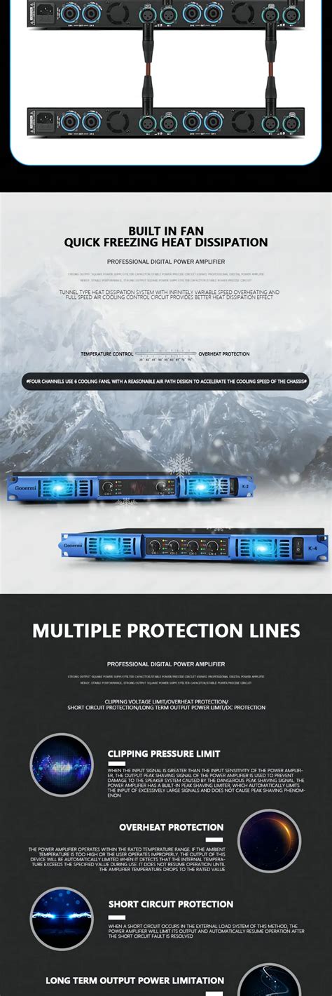 Brand New Class D Power Amplifier With High Quality