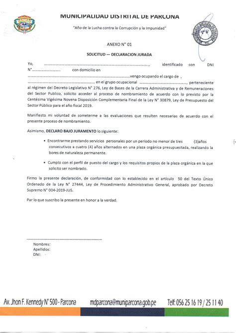 PROCESO DE NOMBRAMIENTO EXCEPCIONAL