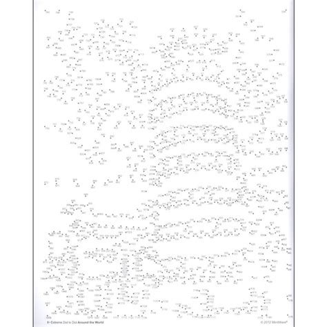 Hard Dot To Dot Printables For Adults