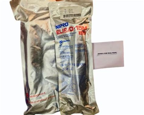 Nipro Elisio 15m Dialyzer Medium Polyacrylonitrile At Rs 485 Piece In