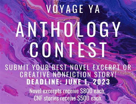 Voyage Ya By Uncharted Anthology Contest Uncharted