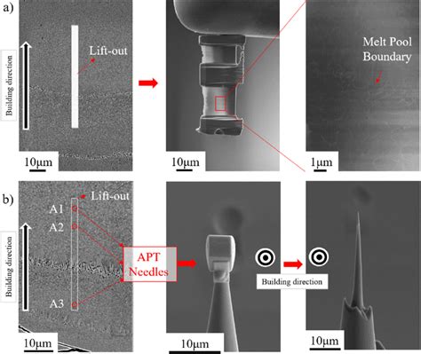 Pfib Was Used To Prepare Tem And Apt Samples From The As Printed Pbf Lb