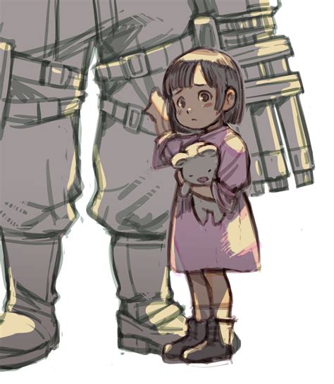 Barret Wallace And Marlene Wallace Final Fantasy And 2 More Drawn By