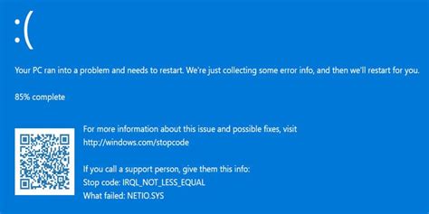 ¿cómo Solucionar El Error Bsod De Netiosys En Windows