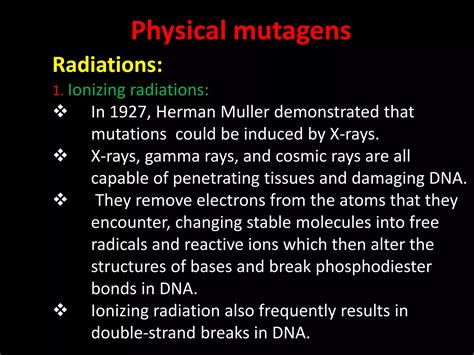 Mutation And Its Types Ppt