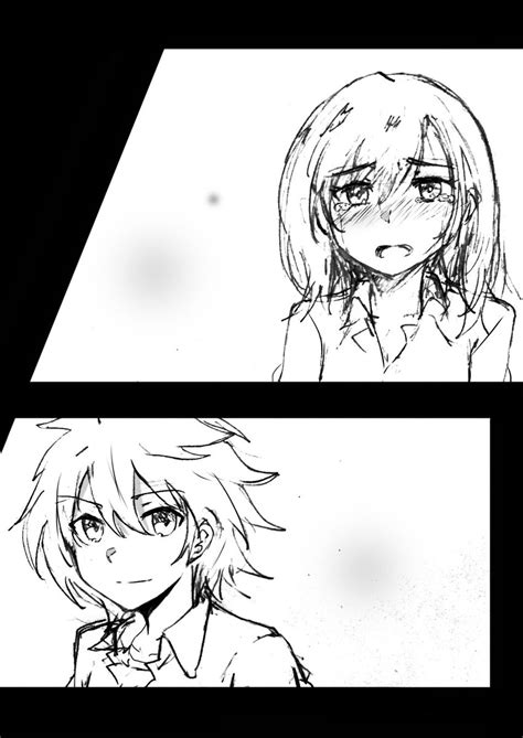 「昔に描いた挿絵のリメイク版です。 」オビフルの漫画