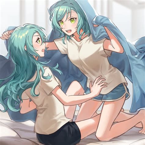 Hikawa Sayo And Hikawa Hina Bang Dream Drawn By Tanco Sae Danbooru
