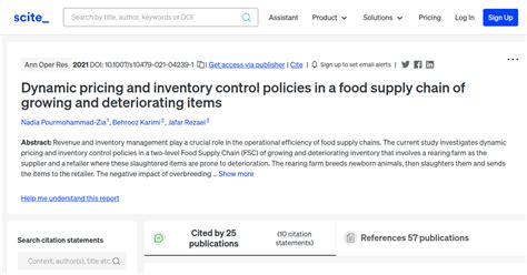 Dynamic Pricing And Inventory Control Policies In A Food Supply Chain Of Growing And