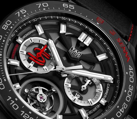 Tag Heuer Carrera Heuer 02 Tourbillon And Automatic Chronograph Ayrton