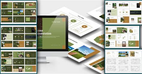 Kozea Park And Landscape Powerpoint Masterbundles