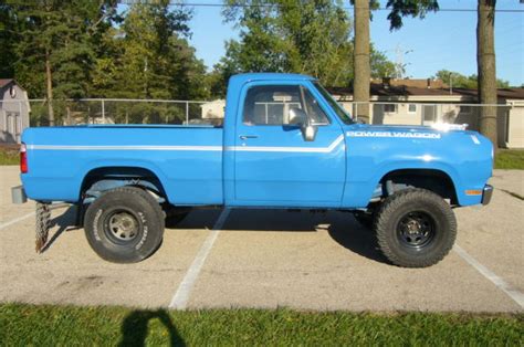 1979 Dodge W100 Power Wagon Short Box 4x4 No Rust 4 Speed Rat Rod For Sale