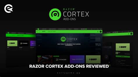 Razer Cortex Add Ons Explored Powder Buff Voicemod Earlygame