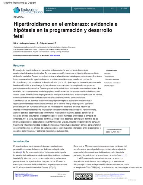 20493614 Endocrine Connections Hyperthyroidism In Pregnancy