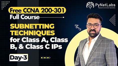 Ccna Course Day 3 Class A Class B And Class C Subnetting Free Ccna