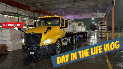 Day In The Life As A Trucker Vlog Youtube