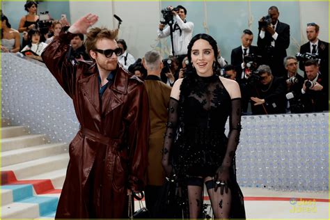 Full Sized Photo Of Billie Eilish Goes Sheer For Met Gala With Brother