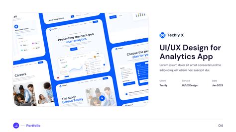 Modern Uiux Template For Analytics Application Design Showcase Figma