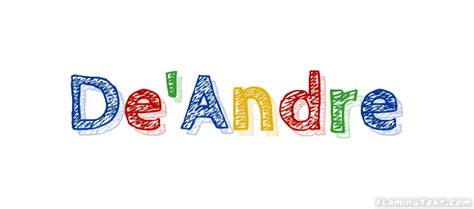 Deandre Logo Free Name Design Tool From Flaming Text