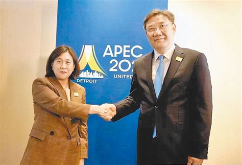 戴琪會王文濤 關切非市場經濟行為 焦點新聞 旺報