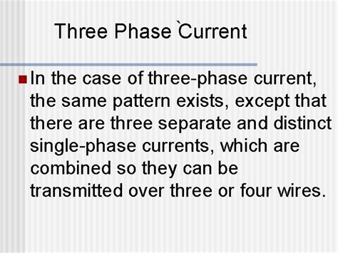 Lesson Comparing SinglePhase And ThreePhase Systems Interest Approach