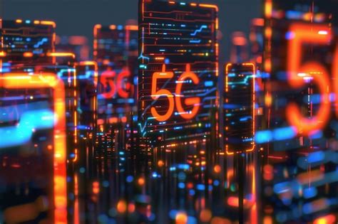 Premium Photo Cybersecurity Concept For G Networks Octane Rende