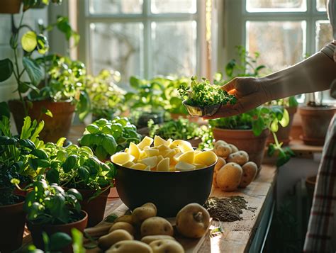 Épluchures de pommes de terre et compost erreurs à éviter