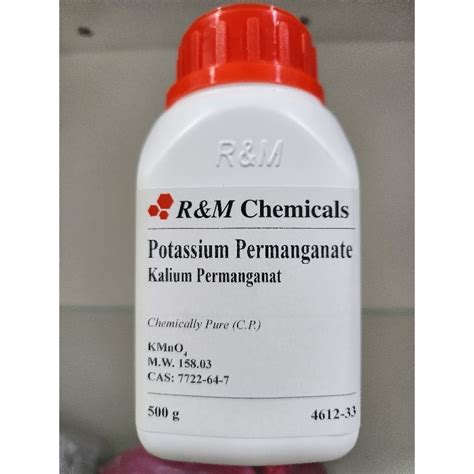 Potassium Permanganate Crystal Kmn04 500g Shopee Malaysia