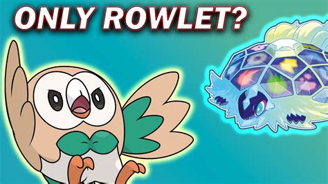 Can You Beat The Pokemon Violet Dlc With Only Rowlets Youtube