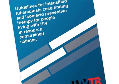 New Joint Guidelines On Ipt And Intensified Case Finding From Who Aidsmap