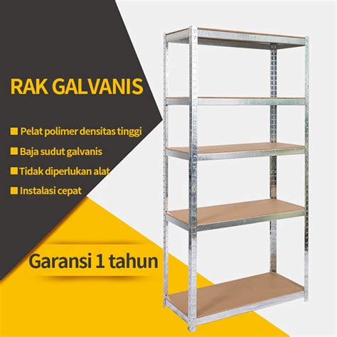 Jual IHOME Rak Besi Siku Rak Supermarket Rak Susun Rak Gudang Besi Rak Warung
