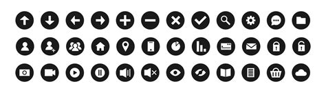 Black White Icons Vector Art Icons And Graphics For Free Download