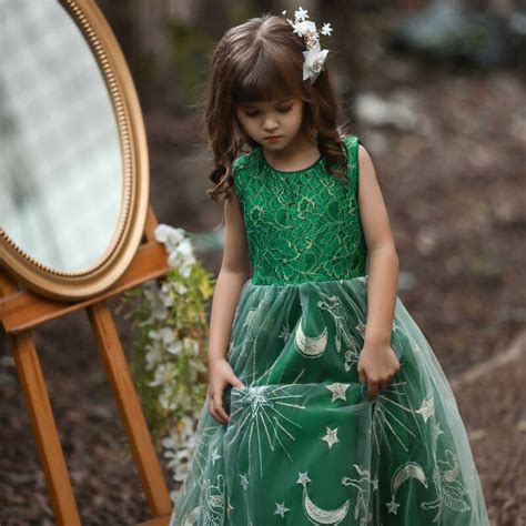 Mga Bata Bituin Sa Buwan Mahabang Damit Walang Manggas Vest Host