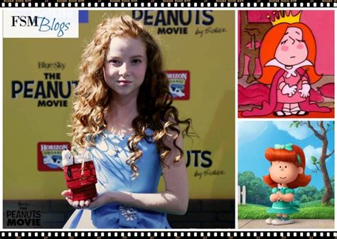 Interview With The Peanuts Movie Little Red Haired Girl Francesca Capaldi Peanutsmovie