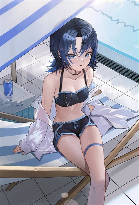 Hiodoshi Ao Hololive And 1 More Drawn By Anizi Danbooru