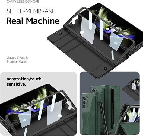 Ninki Funda Compatible Con Samsung Galaxy Z Fold 5 Con Protector De