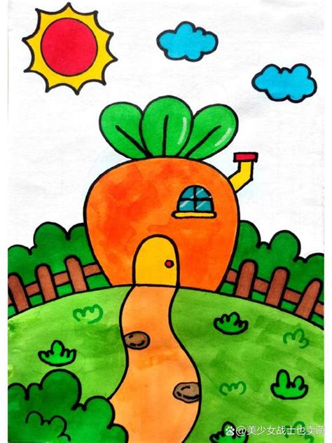 最新幼儿简笔画会动的房子（高清16张） 简笔画图片大全
