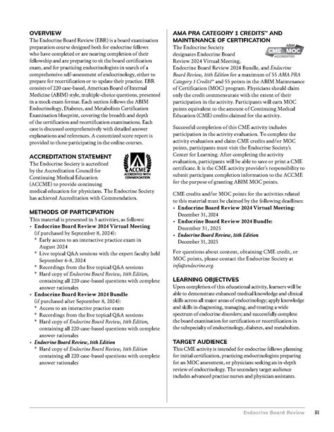 Endocrine Board Review Book 16th Edition 2024 Endocrine Society