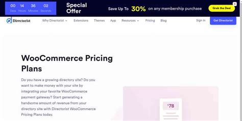 Directorist Woocommerce Pricing Plans Pluginsforwp