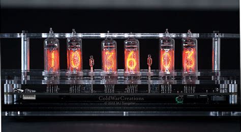 Nixie Tube Clock Strelka Details