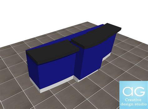Free SketchUp Retail Sales Counter Counter Design Retail Sales