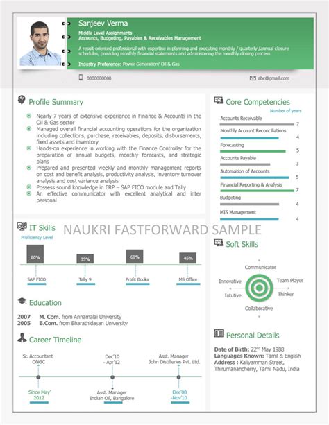 Visual Resume Samples Visual Cv Visual Curriculum Vitae Format