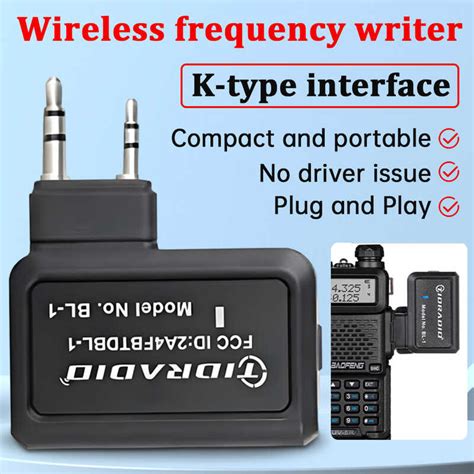 Walkie Talkie Wireless Programmer Phone App Programming For Baofeng 5r Bf 888s Multiple Model No