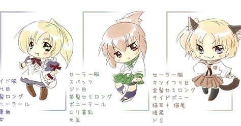 二次元女体化してやったー 二次元女体化してやったー シャル ・ω・＊ のイラスト Pixiv