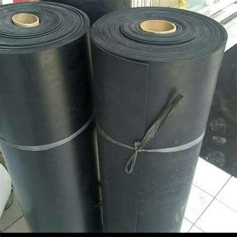 Promo Rubber Sheet Karet Hitam Lembaran 4Mm 1M X 1M Multicolor Diskon
