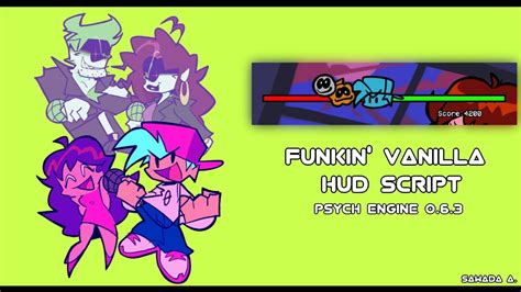 Funkin Vanilla Hud Script Showcase Youtube