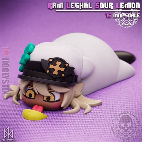 3d Printable Ram Lethal Sour Lemon By Jigglystix