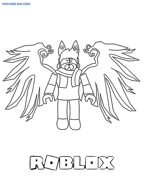 Раскраски Роблокс Скачать и распечатать бесплатно Coloring Pages